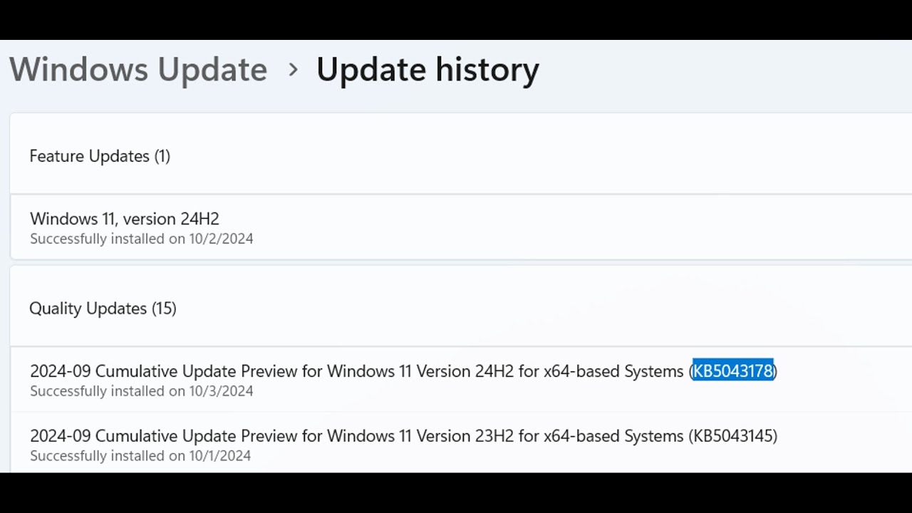 How To Uninstall KB5043178 Update On Windows 11,Stop Installation Of ...