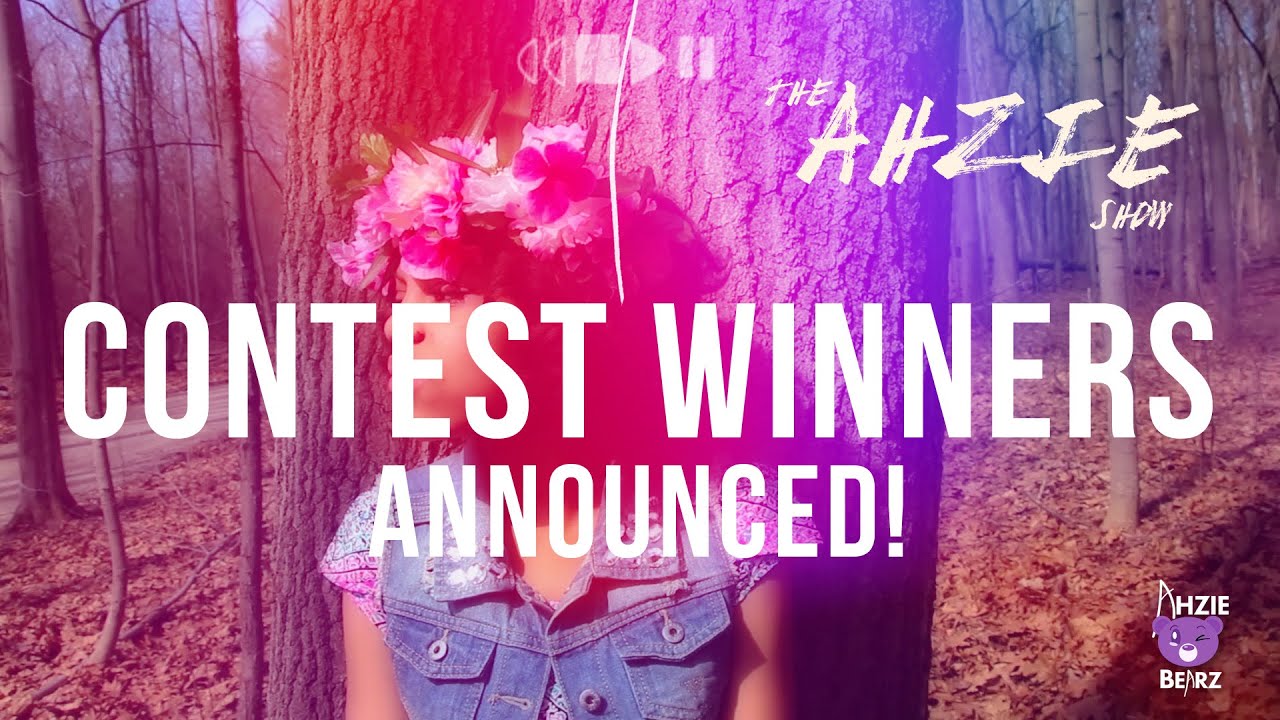 The Ahzie Show | Giveaway Contest Winners - YouTube