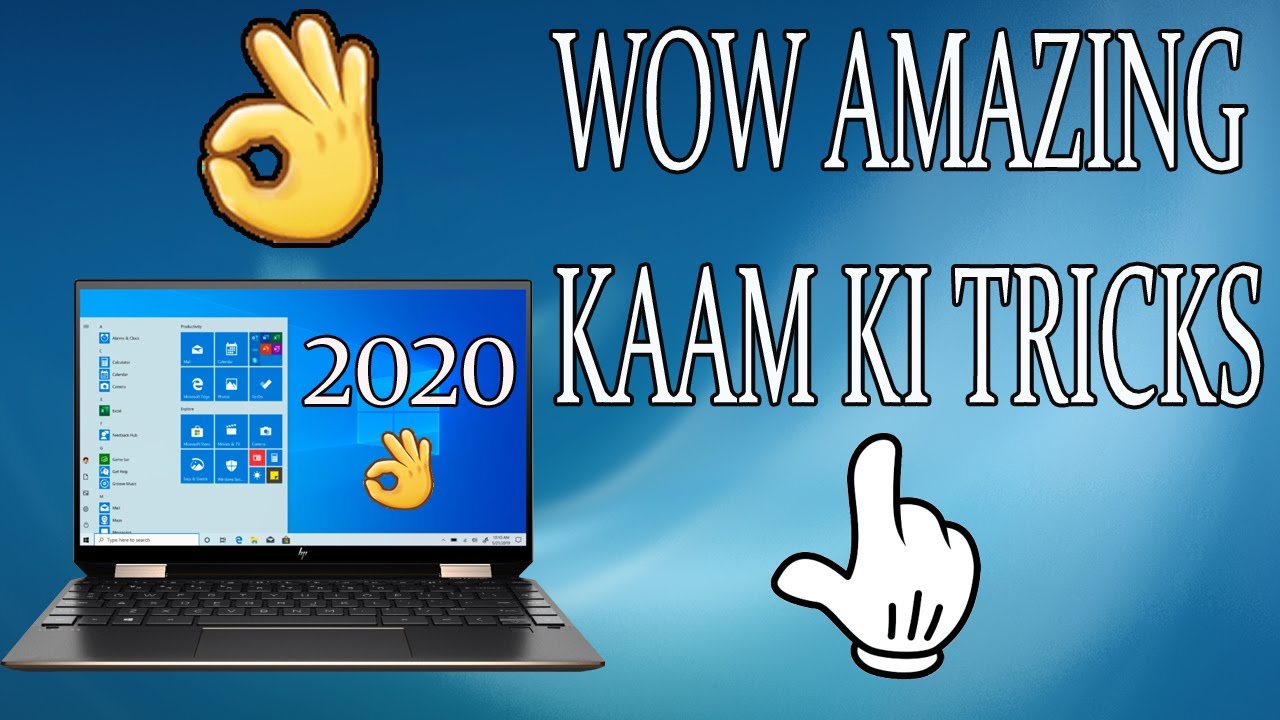 Amazing Computer Tips And Tricks 2020 You Must Know Youtube