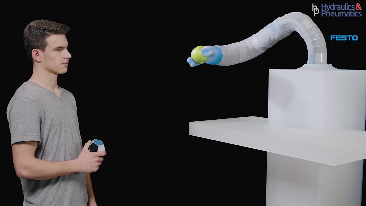 Bionic Soft Arm by FESTO brought to you by Ahuja Corporation Pvt. Ltd ...