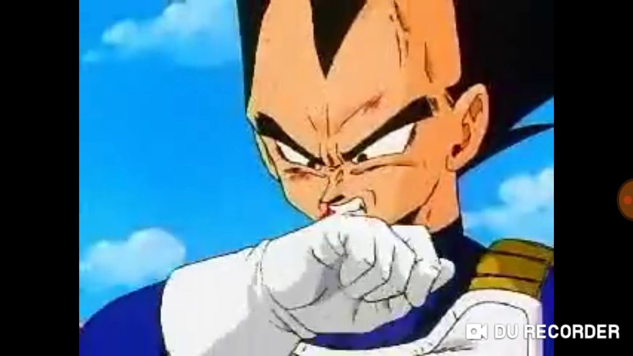 Dbz vegeta gets angry and turns super saiyan - YouTube