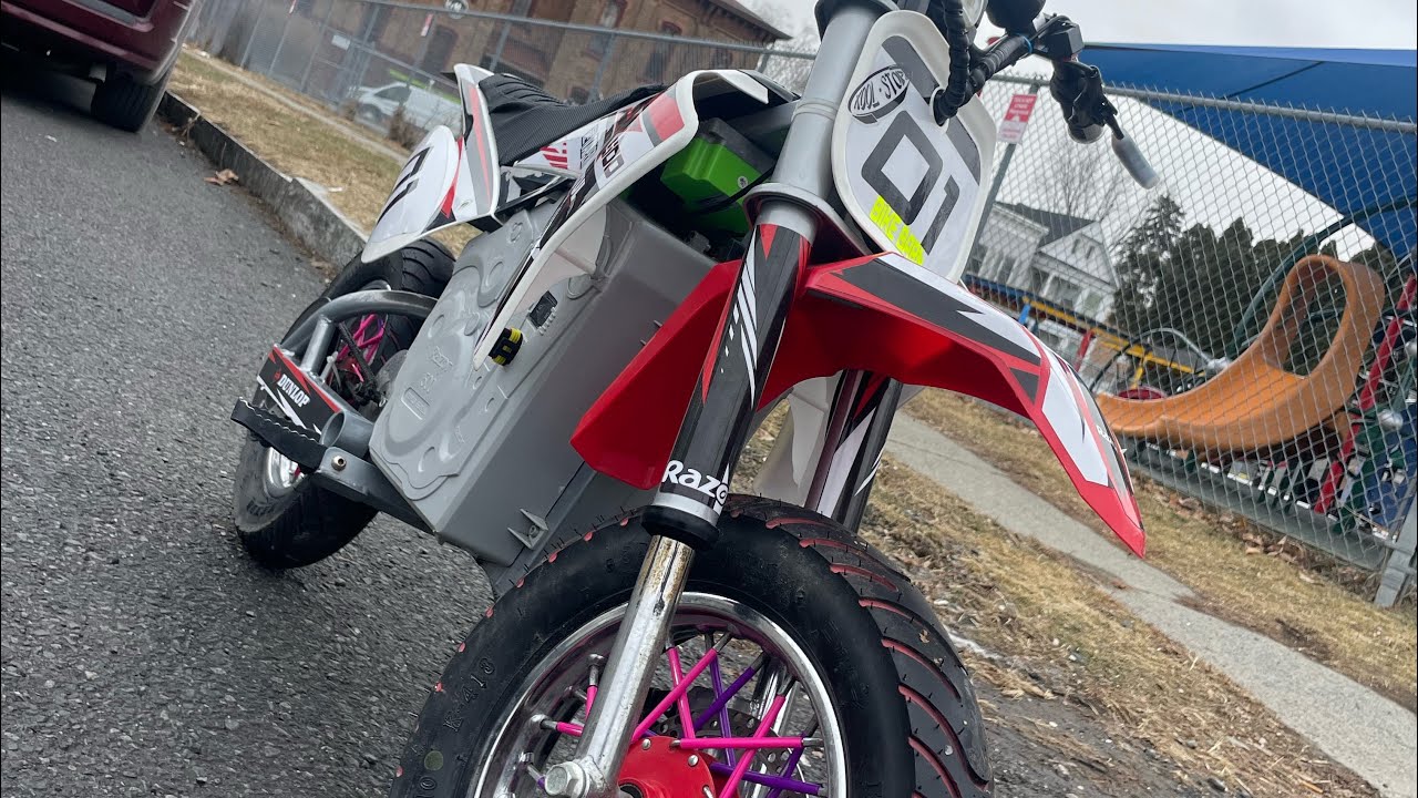 Update on razor SX 500 - YouTube