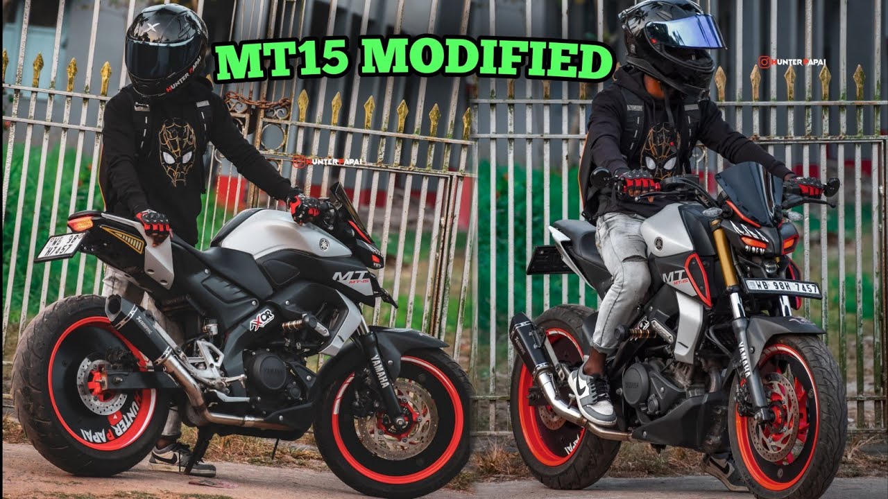 Yamaha Mt 15 Modification Most Loded Mt15 In India Youtube