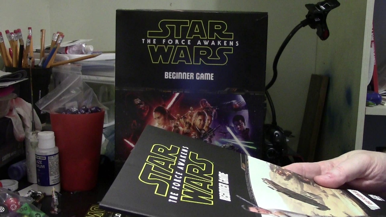 The Force Awakens Beginner Set Star Wars Role Playing Game - YouTube