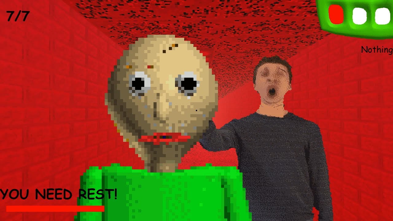 Playing the old version of Baldi's Basics Classic five years after its ...