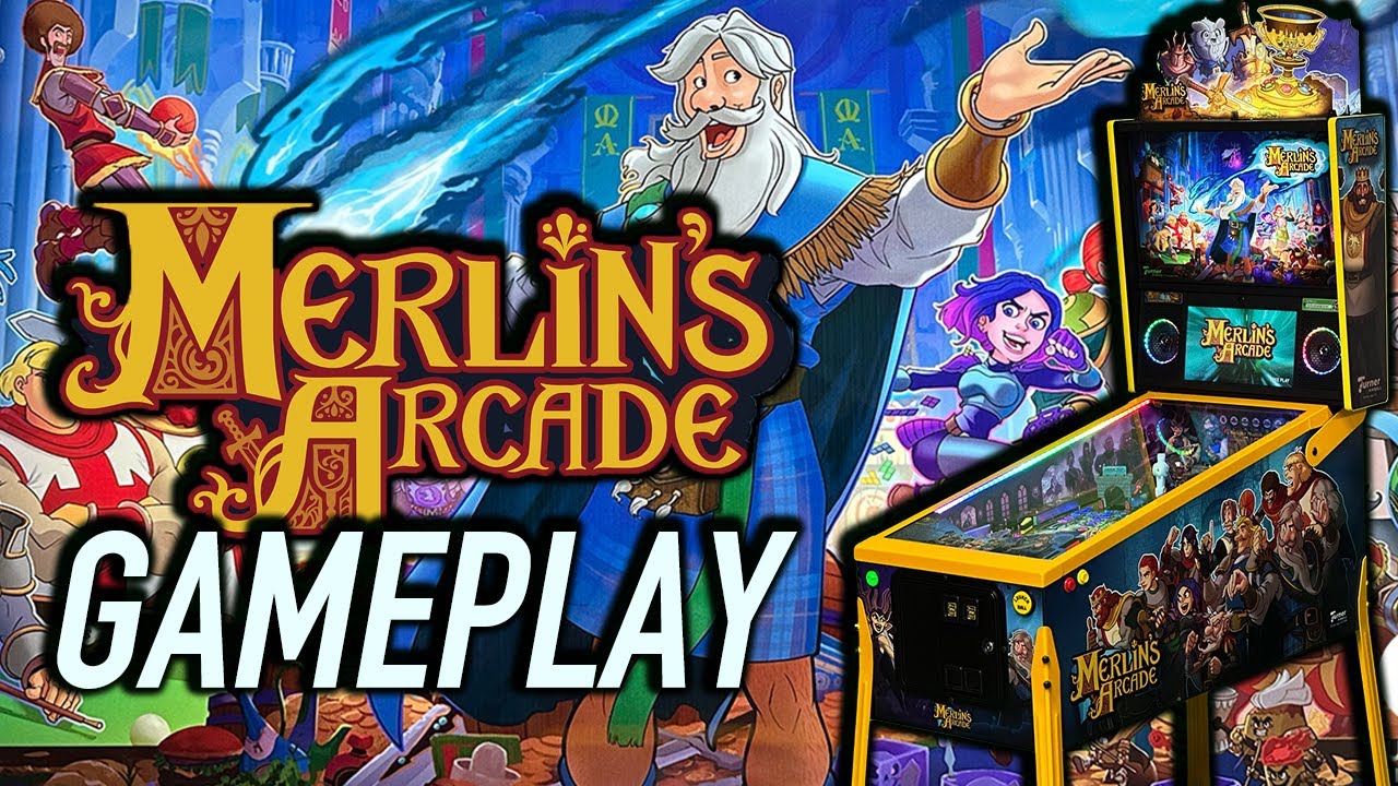 Merlin’s Arcade Gameplay From Texas Pinball Festival 2025- Turner ...