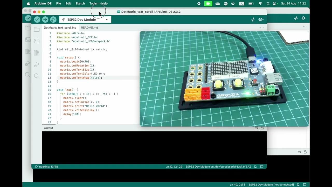 KidBright with Arduino IDE - YouTube