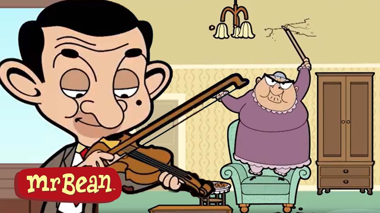 Bean The Violinist Mr Bean Cartoon Season 3 Funny Clips Mr Bean