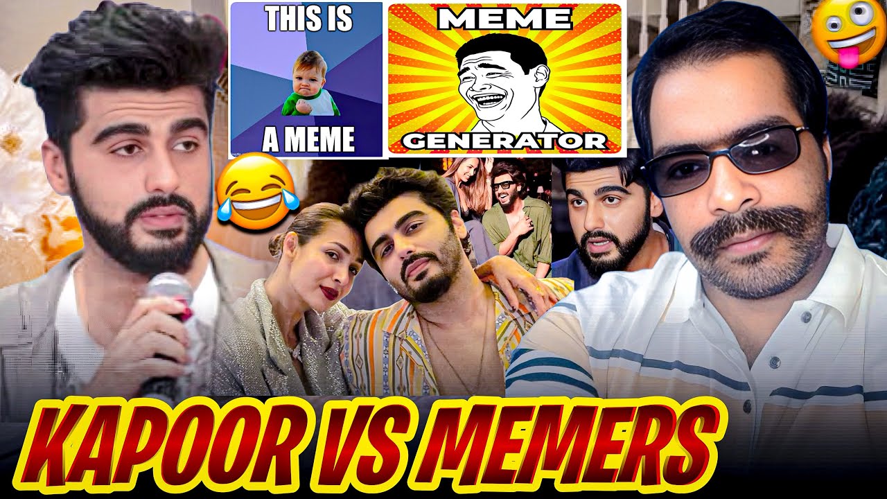 Why ARJUN KAPOOR is angry on social media memes creators ? - YouTube