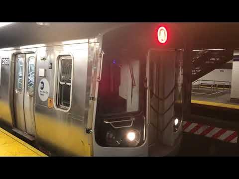 R179 A train leaving Jay Street MetroTech - YouTube