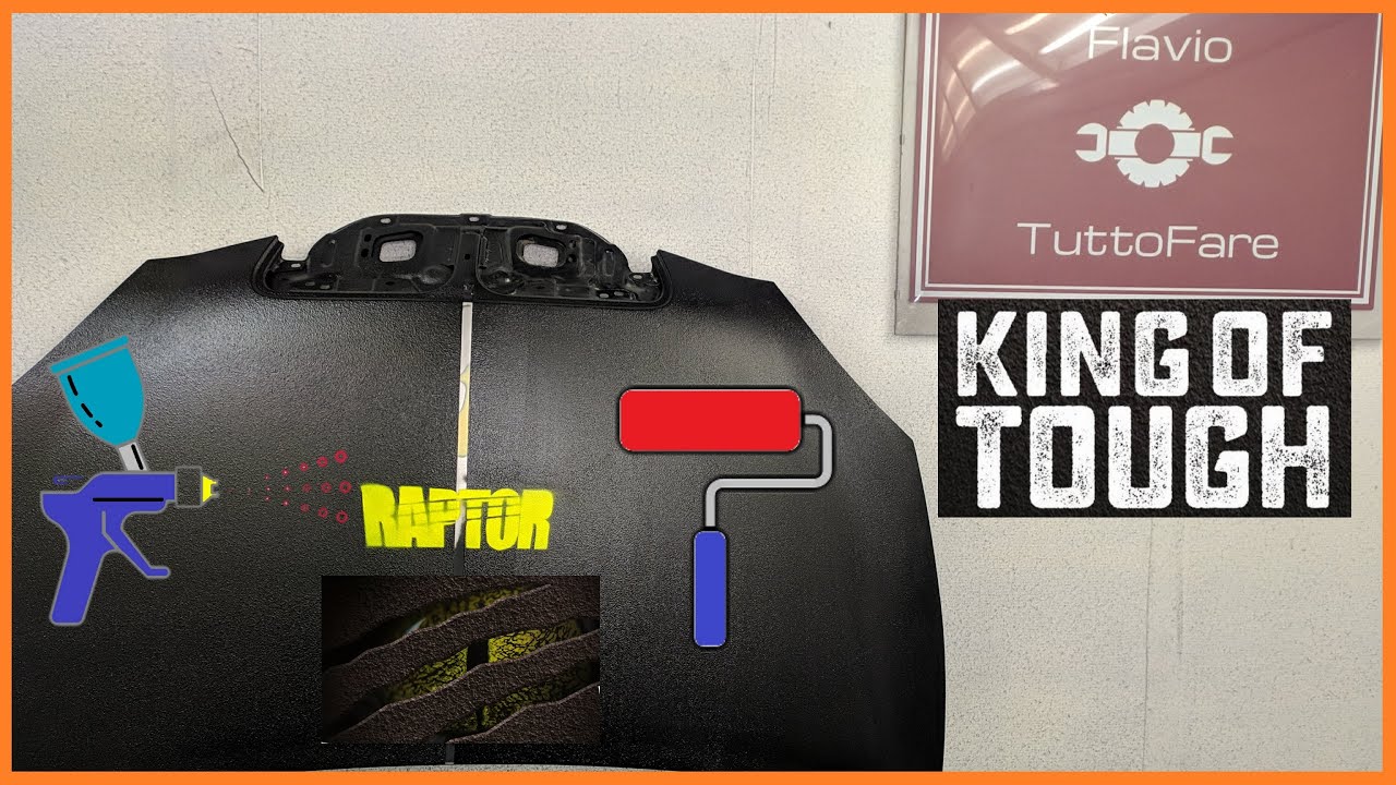 Come Applicare la Vernice Raptor | king of tough - YouTube