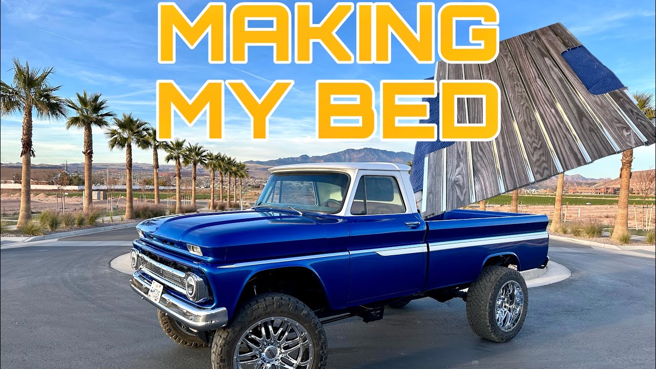 Installing Aluminum Bed Wood Kit for my 1966 Chevy C10 - YouTube
