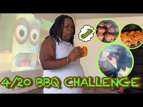 4/20 BBQ COOK OFF CHALLENGE - YouTube
