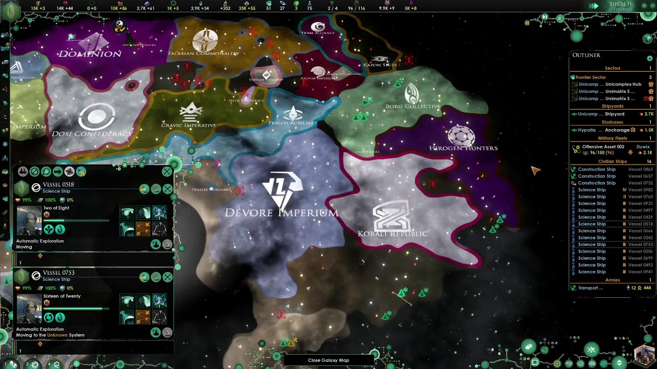 Stellaris: ST New Horizons (We are the Borg-pt3) - YouTube
