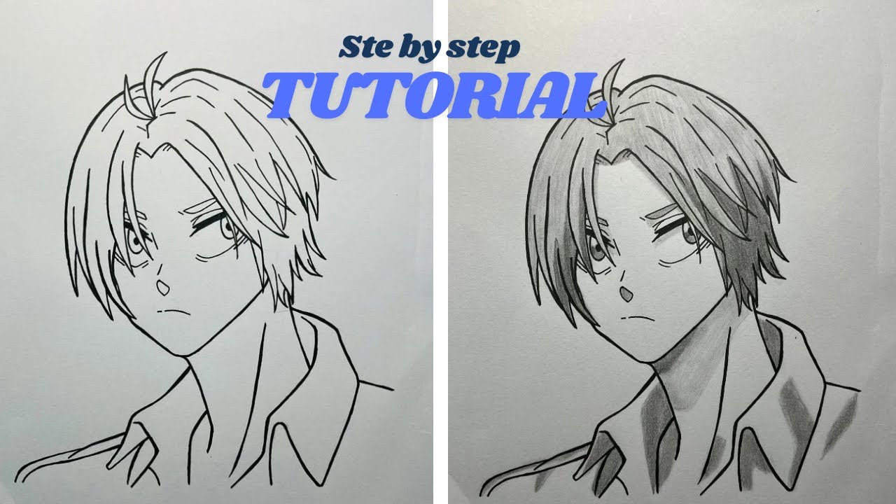 Animedraws How To Draw Shin Asakura From Sakamoto days - Step By Step ...