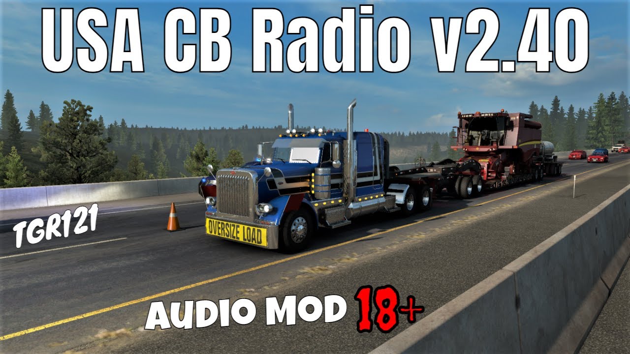 TGR121 American Truck Simulator Realistic USA CB Radio Chatter v2.40 ...