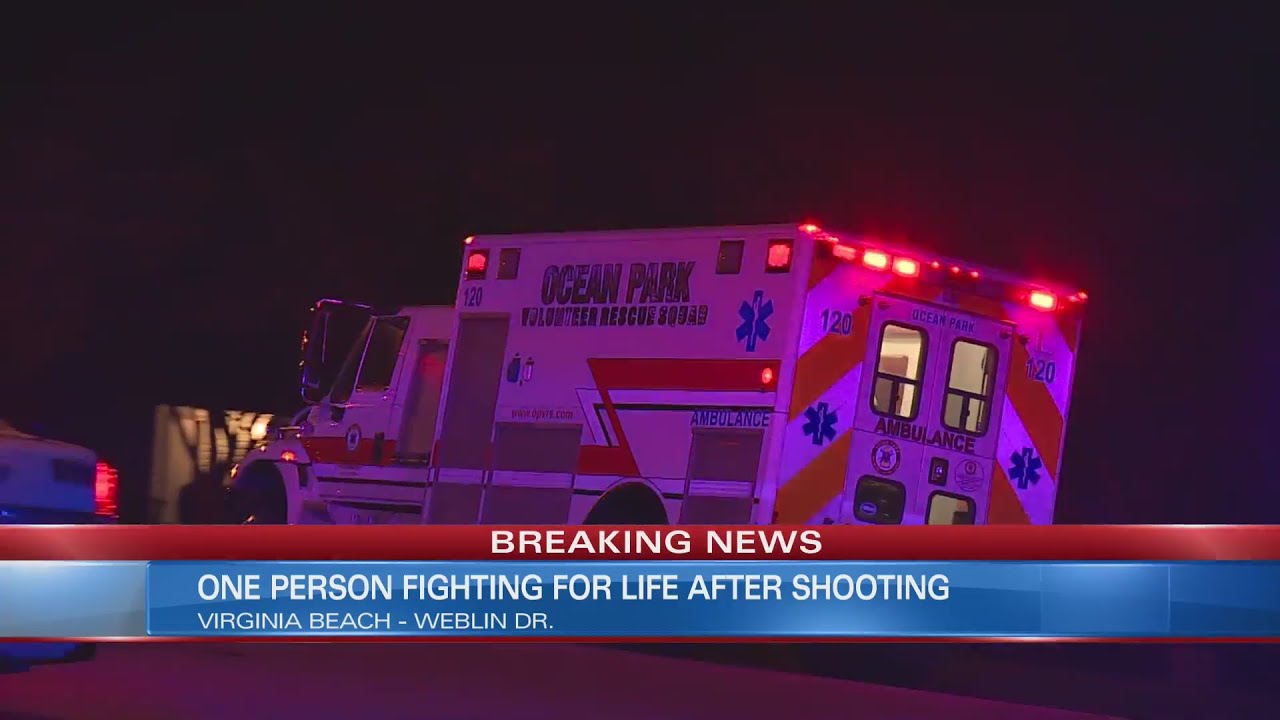 Person hurt in shooting on Weblin Drive in Virginia Beach - YouTube