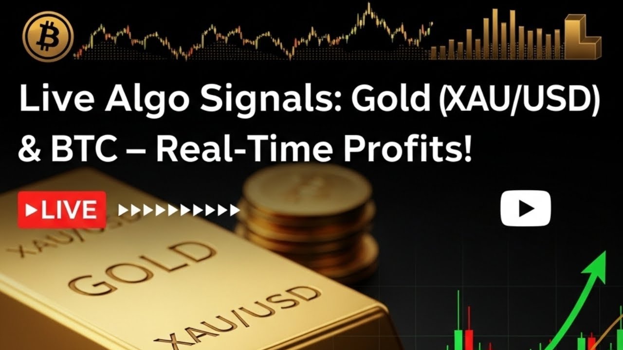 LIVE FOREX ANALYSIS I Live Algo Signals | Gold (XAU/USD) & BTC – Real ...