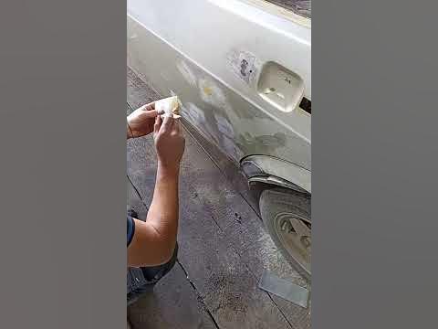 шпаклевка автомобиля - YouTube