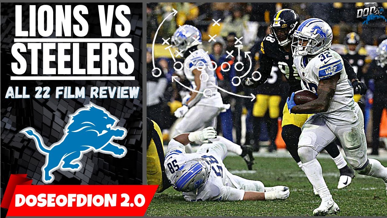 Lions ALL-22 Vs Steelers: 3 Turnovers/Decker Debut: Re-Watch Review ...