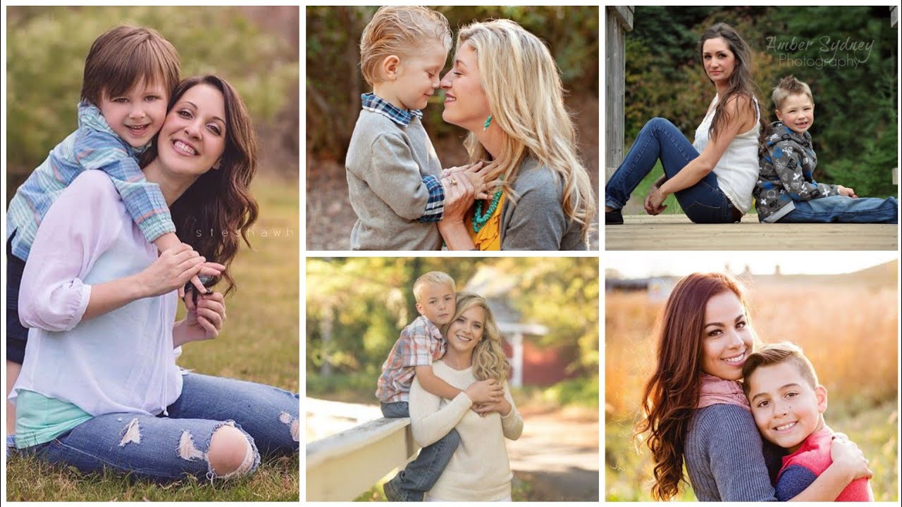 Beautiful Mother And Son Photoshoot Ideas Mom And Son Photo Poses 2023 Mother Son