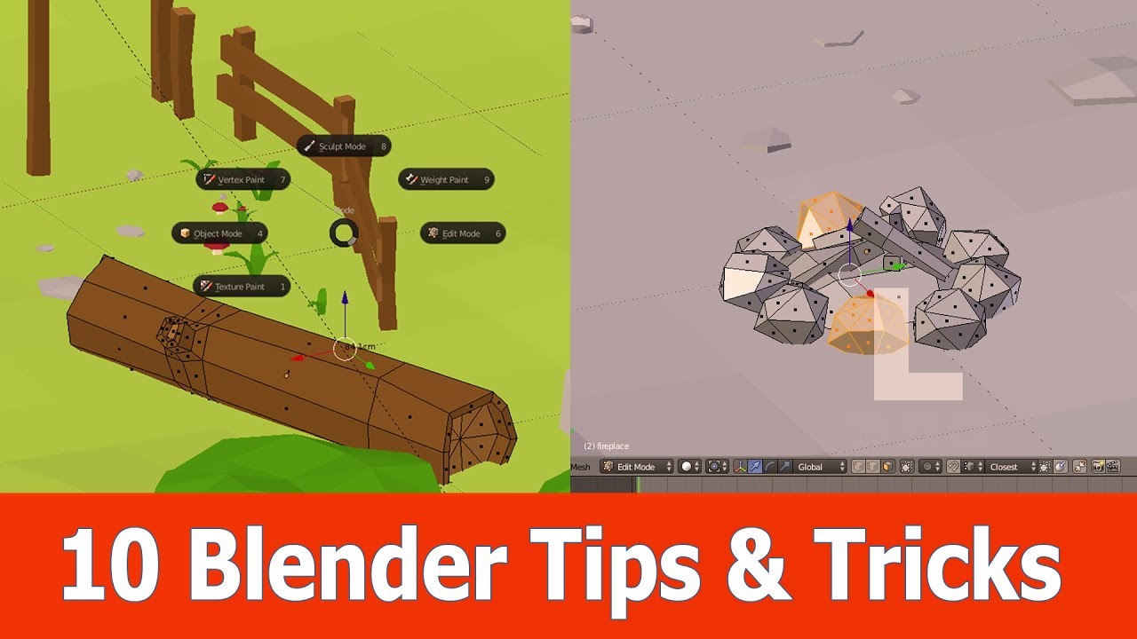 10 Blender Tips & Tricks - YouTube