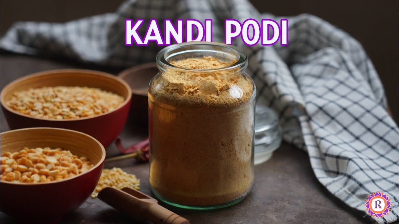 Kandi Podi Recipe | How to make Andhra style Podi - YouTube