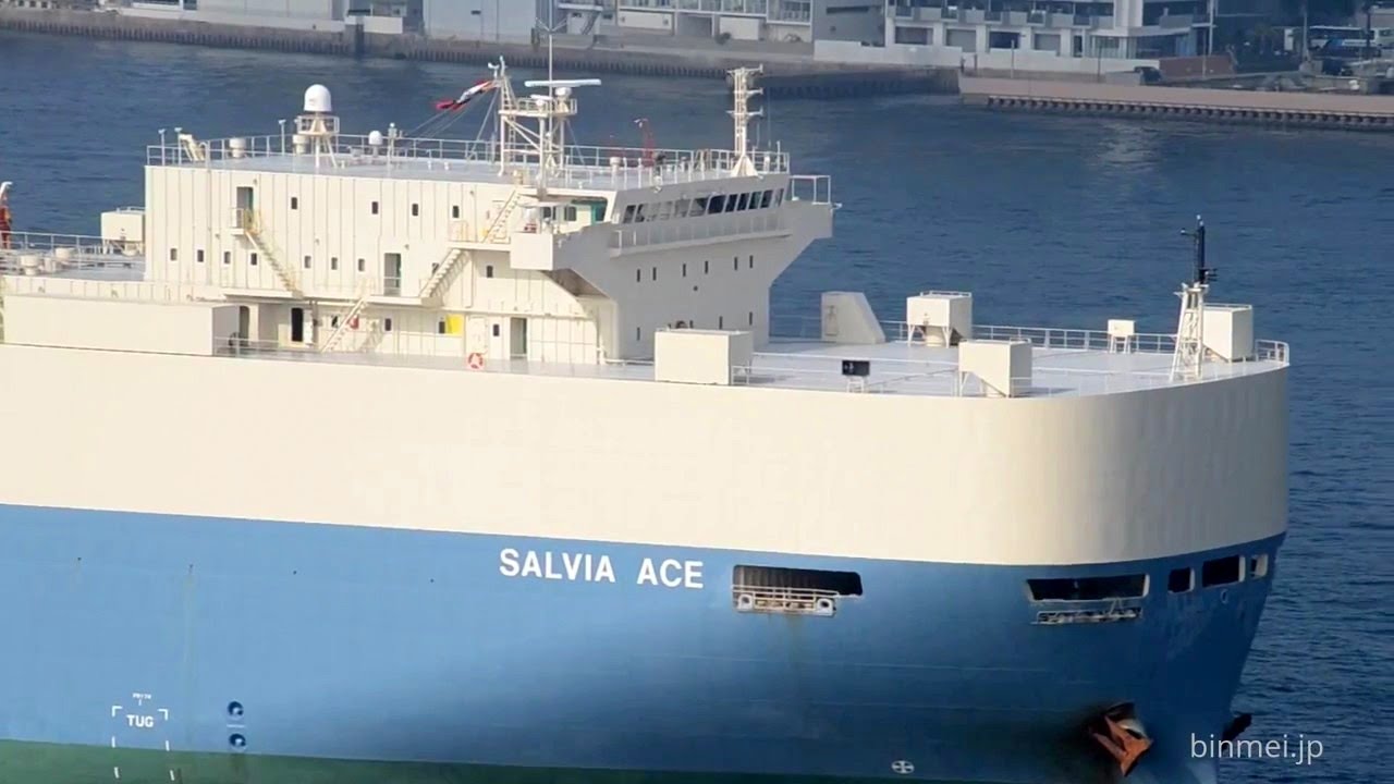 SALVIA ACE - MOL vehicles carrier - 2015 - YouTube