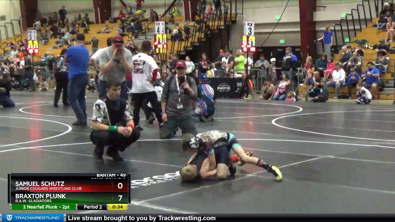 Bantam 49 Braxton Plunk R.A.W. Gladiators Vs Samuel Schutz Junior ...
