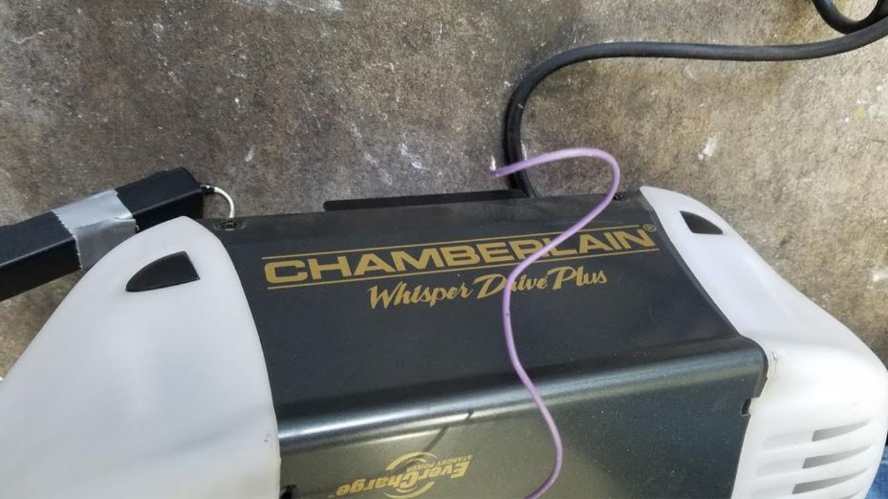 Chamberlain Whisper Drive + (2013 Model) - YouTube