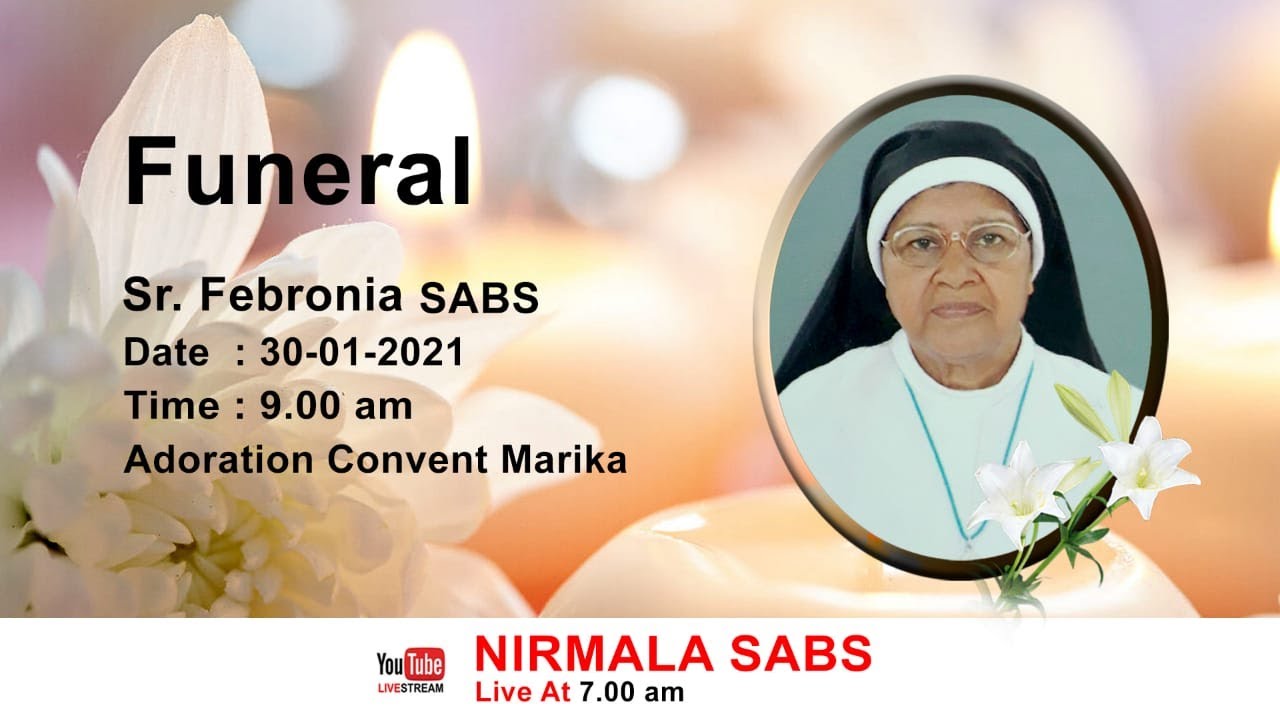 Funeral Sr. Febronia SABS - YouTube