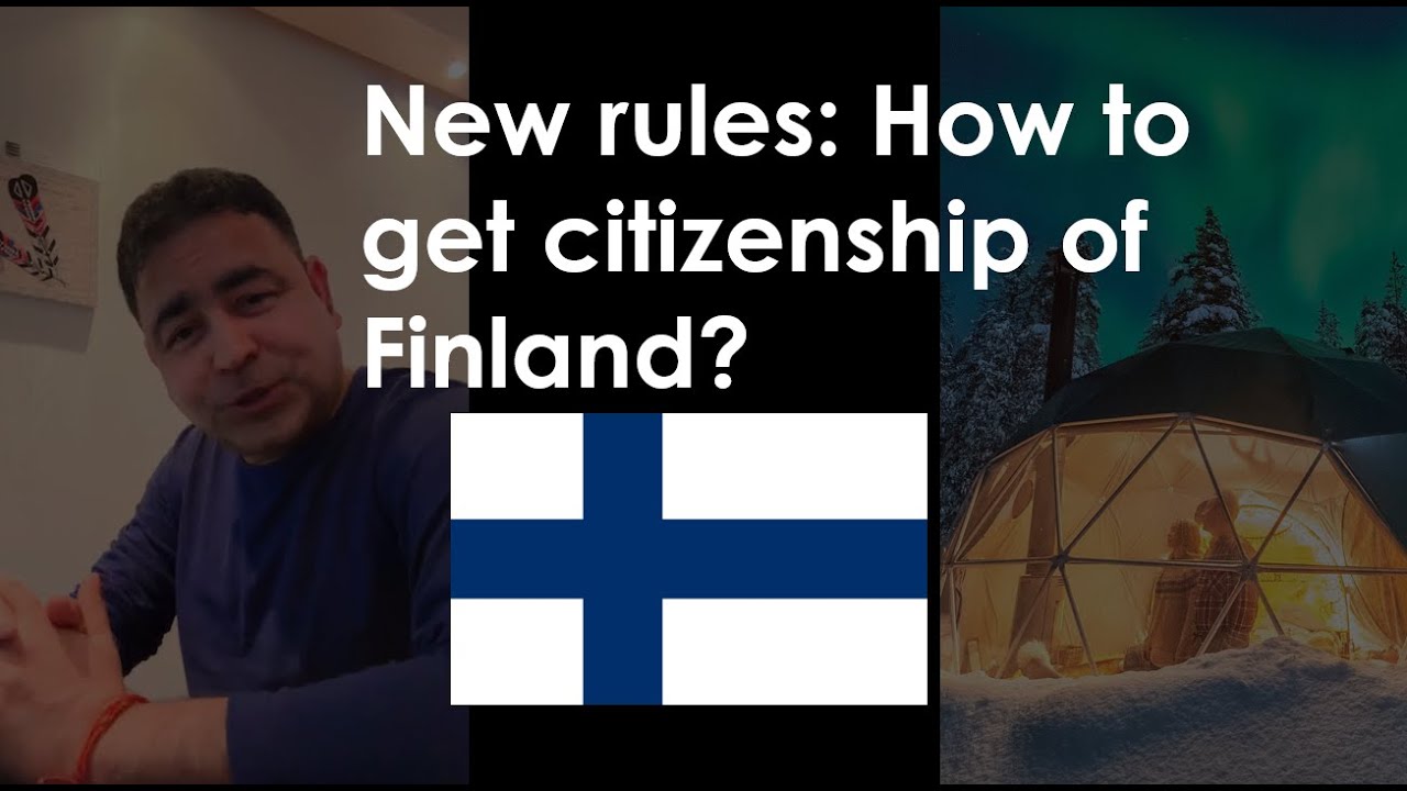 Citizenship of Finland for foreigners : New Rules - YouTube