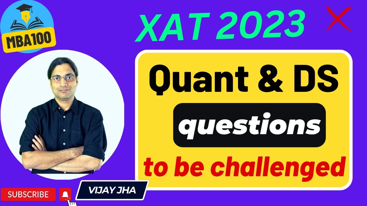 QUESTIONS to be CHALLENGED in XAT 2023 | XAT 2023 QUANT and DS| # ...