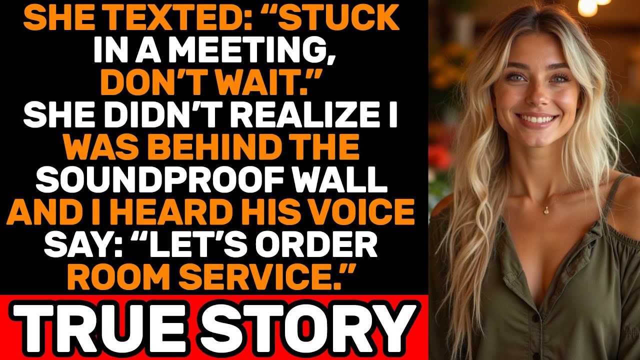 She Texted: “Stuck In A Meeting” — Not Knowing I Was Sitting One Wall ...