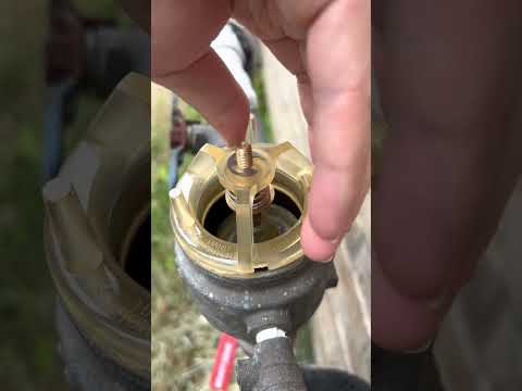 How to replace sprinkler backflow preventer - Bonnet and Poppet Repair ...