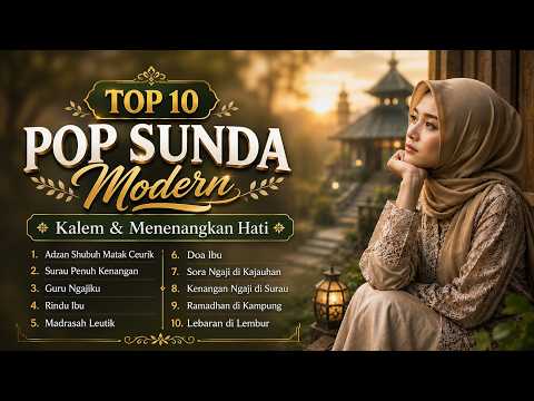 10 TERBAIK LAGU POP SUNDA MODERN || Kendang Kecapi Suling #lagusunda #sulingsunda   #jaipongan