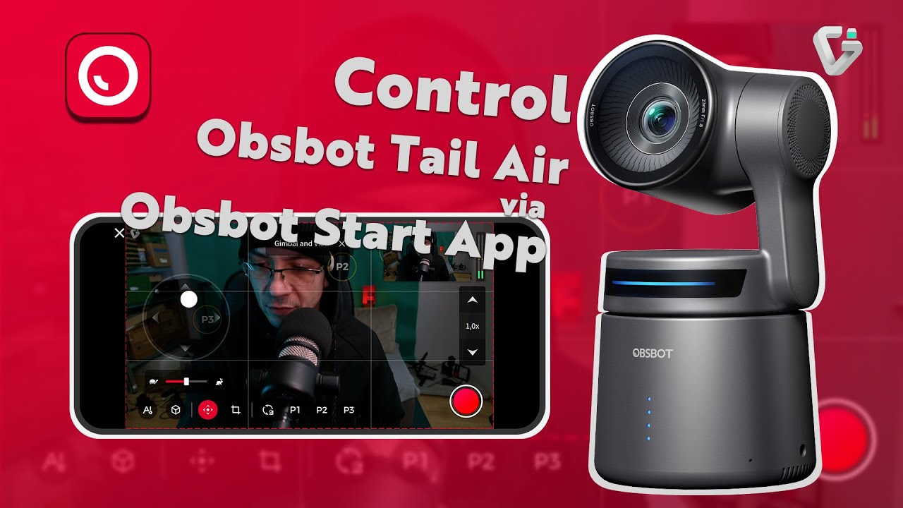 Obsbot Tail Air + Obsbot Start App | Test na żywo | cz.3 - YouTube