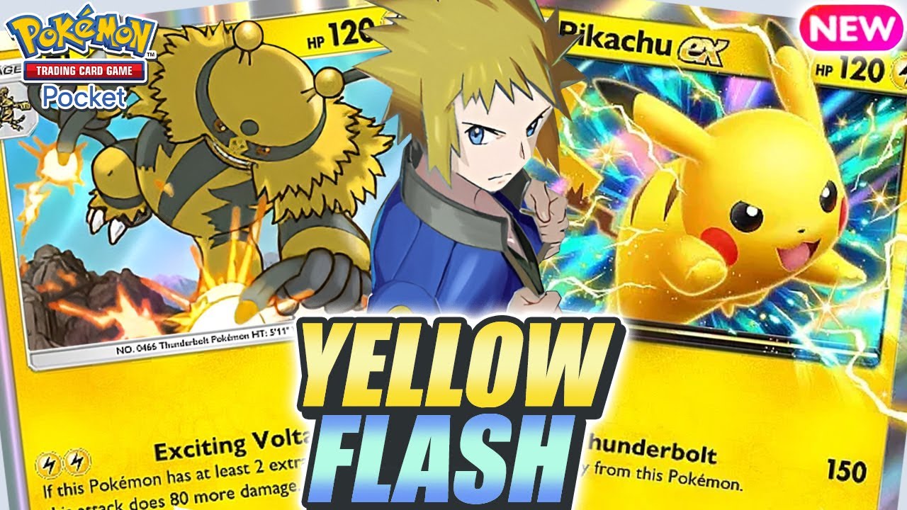 This ELECTIVIRE & PIKACHU Deck Shocks the META ! - Pokemon TCG Pocket ...