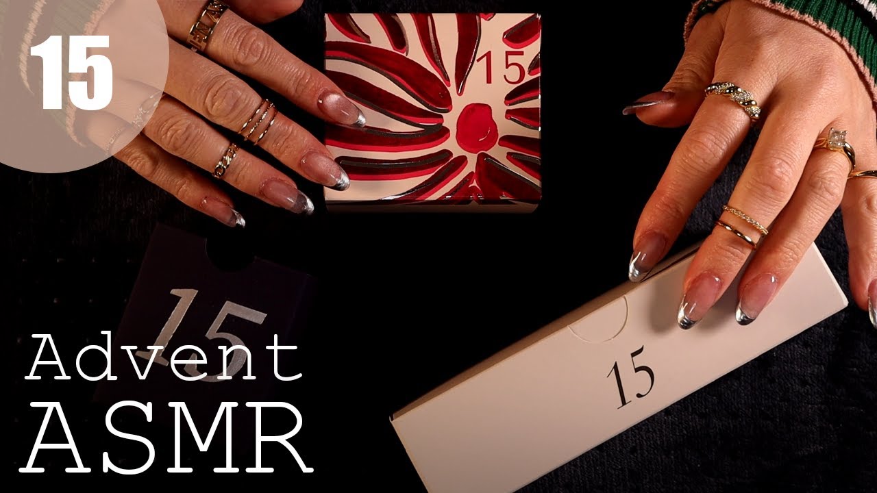 ASMR 🎄 Advent Day 15 2024 (🎧 soft spoken, tapping, scratching) - YouTube