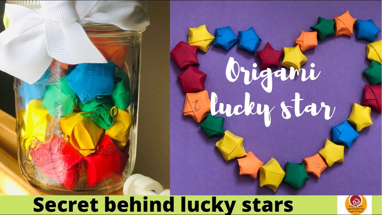 Origami Paper Stars Legend Lucky Paper Stars Tutorial – Kaoani