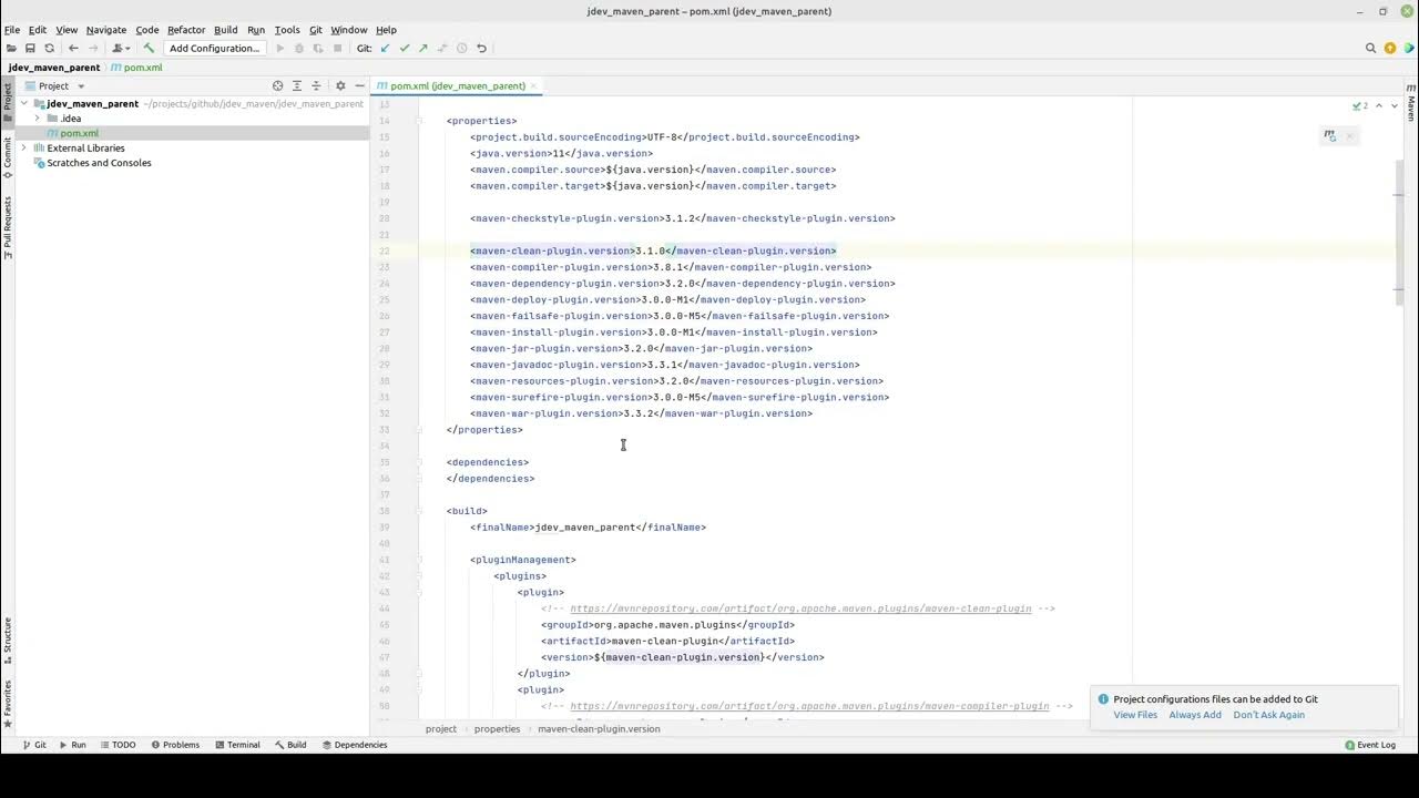 How to create own maven parent pom project? L1 - YouTube