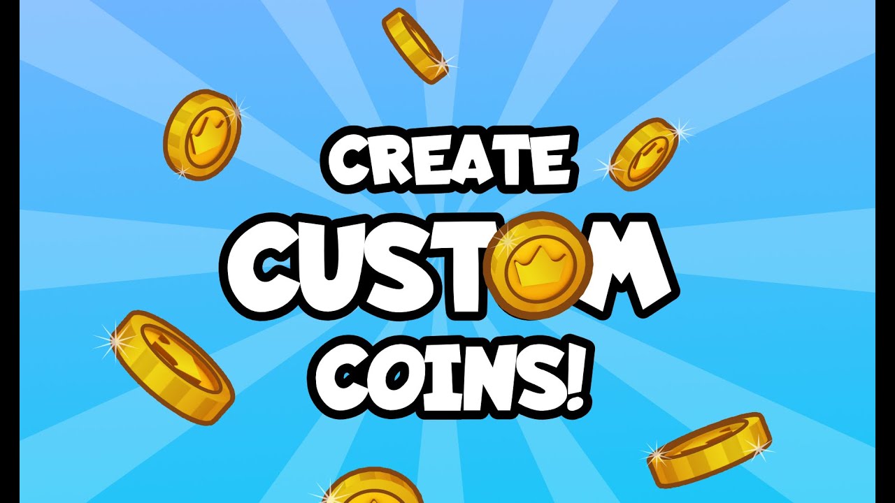 Design your own game coins! - YouTube