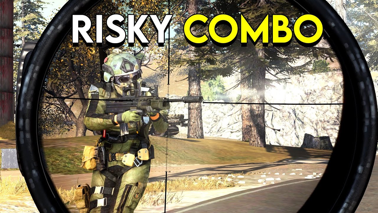 Using a Risky Combo in Warzone... - YouTube
