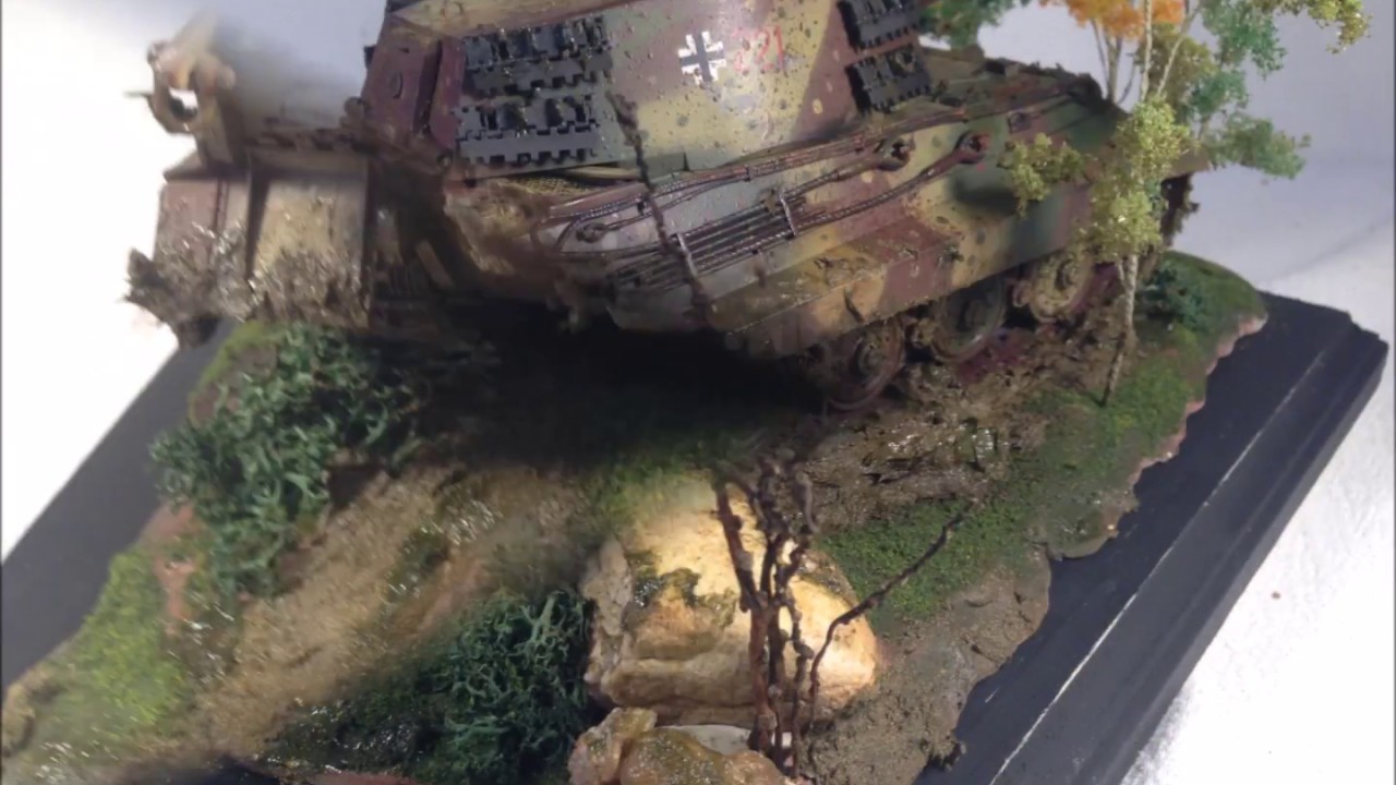 Tamiya 1/35 King Tiger Diorama Reveal - YouTube