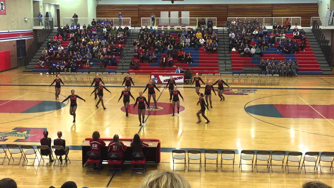 DanceFullOutMN - Coon Rapids Dance Team Jazz 2015 - YouTube