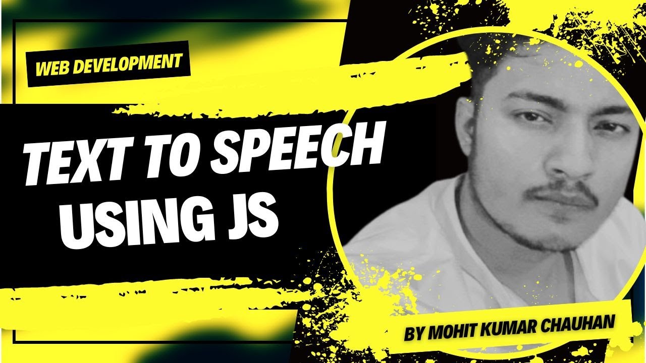 Text To Speech Using Javascript With Html And Css Js Html Css 2509