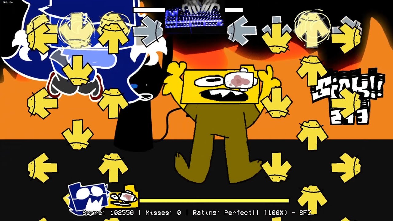 [FNF]MERI MOD CURSED 100% FULLCOMBO!!! PFC!!!! - YouTube