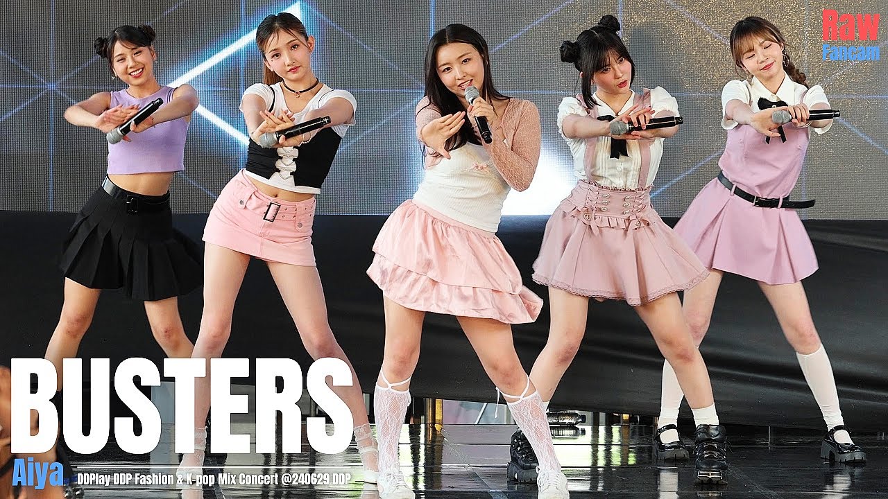 BUSTERS ♬Aiya #버스터즈 #아이야 @240629 DDP Fashion & K-pop Mix Concert - YouTube