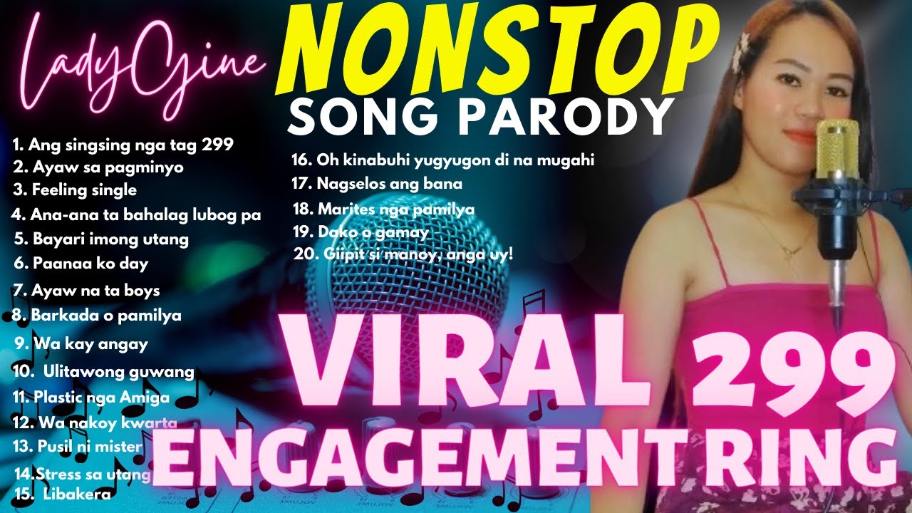 “VIRAL 299 ENGAGEMENT RING" NONSTOP SONG PARODY | LADYGINE [Part-27] - YouTube