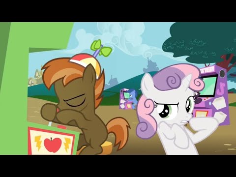 Sweetie Belle reacts to button mash Adventures - YouTube